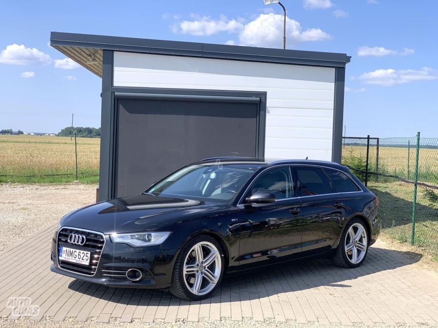Black Audi A6 2012 in Kaunas, with an engine capacity of 3.00 L and mileage of 314 thousand km for 9999 €, photo 4 on AUTOMOTO.COM.LV