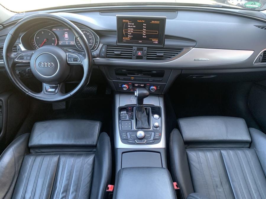 Black Audi A6 2012 in Kaunas, with an engine capacity of 3.00 L and mileage of 314 thousand km for 9999 €, photo 12 on AUTOMOTO.COM.LV