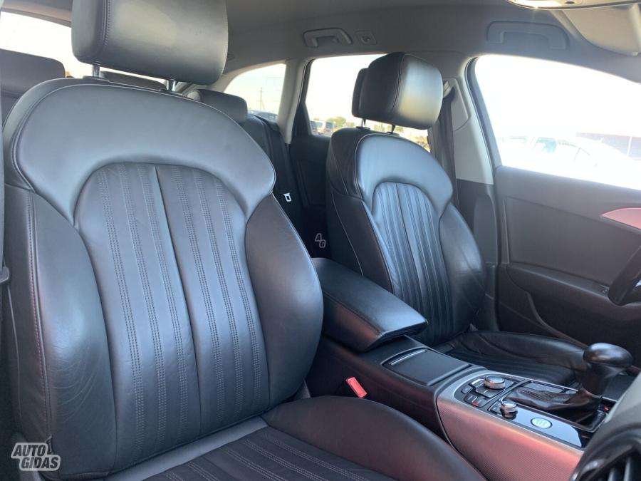 Black Audi A6 2012 in Kaunas, with an engine capacity of 3.00 L and mileage of 314 thousand km for 9999 €, photo 15 on AUTOMOTO.COM.LV