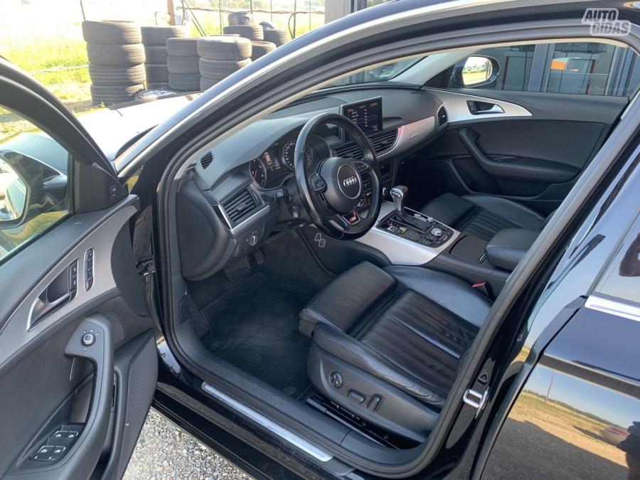 Black Audi A6 2012 in Kaunas, with an engine capacity of 3.00 L and mileage of 314 thousand km for 9999 €, photo 17 on AUTOMOTO.COM.LV