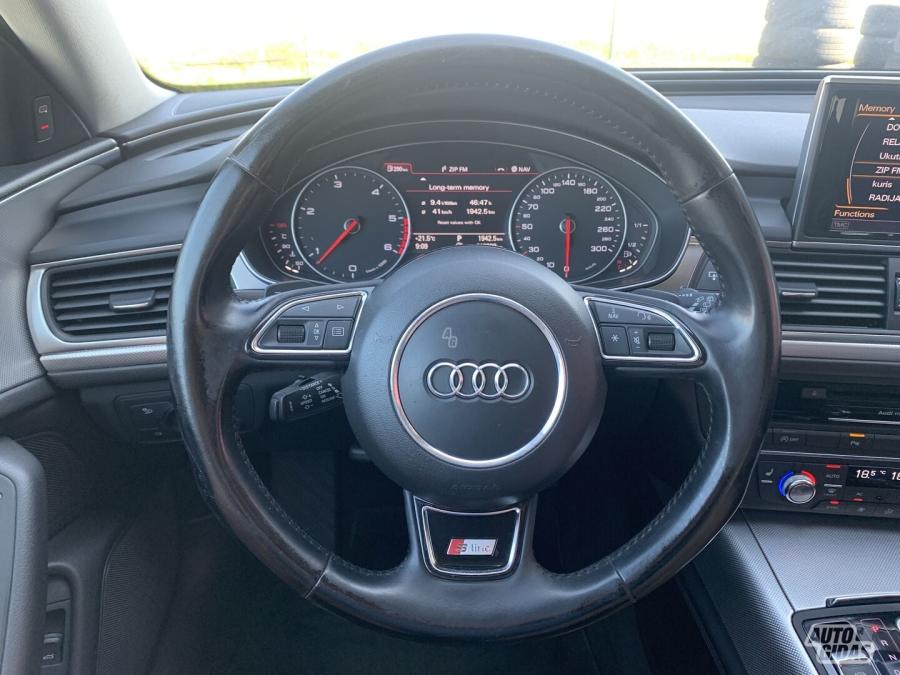 Black Audi A6 2012 in Kaunas, with an engine capacity of 3.00 L and mileage of 314 thousand km for 9999 €, photo 19 on AUTOMOTO.COM.LV