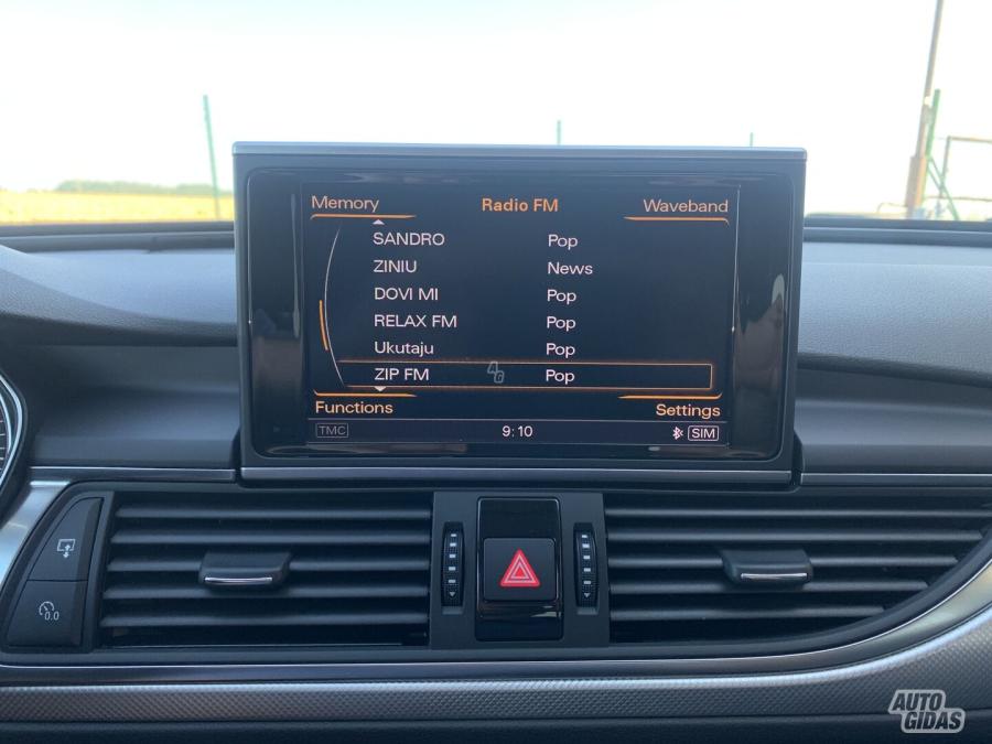 Black Audi A6 2012 in Kaunas, with an engine capacity of 3.00 L and mileage of 314 thousand km for 9999 €, photo 25 on AUTOMOTO.COM.LV