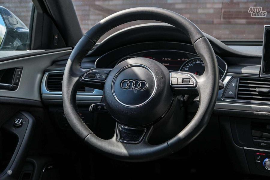 Black Audi A6 2012 in Kaunas, with an engine capacity of 3.00 L and mileage of 162 thousand km for 10850 €, photo 20 on AUTOMOTO.COM.LV