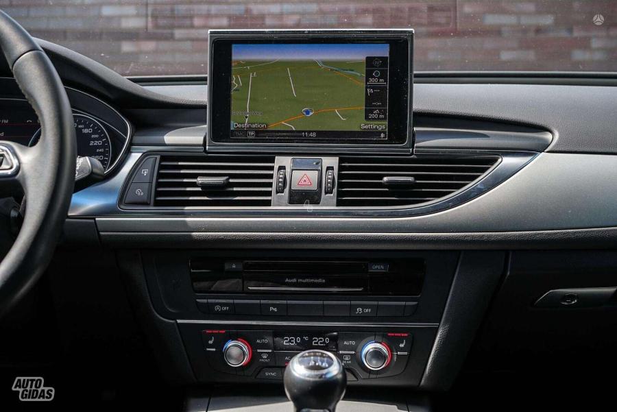 Black Audi A6 2012 in Kaunas, with an engine capacity of 3.00 L and mileage of 162 thousand km for 10850 €, photo 21 on AUTOMOTO.COM.LV