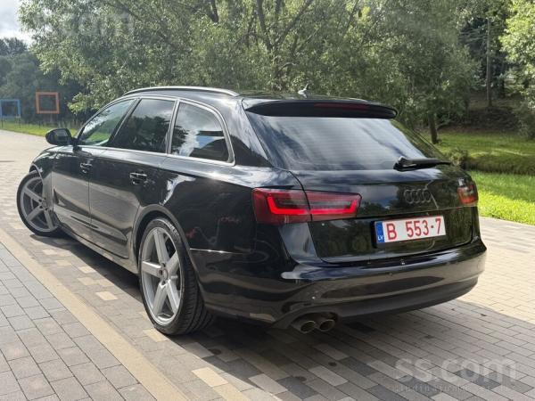 Black Audi A6 2012 in Rezekne, with an engine capacity of 2.00 L and mileage of 268 thousand km for 8490 €, photo 5 on AUTOMOTO.COM.LV