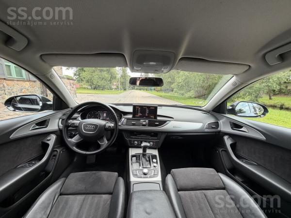 Black Audi A6 2012 in Rezekne, with an engine capacity of 3.00 L and mileage of 238 thousand km for 11990 €, photo 9 on AUTOMOTO.COM.LV