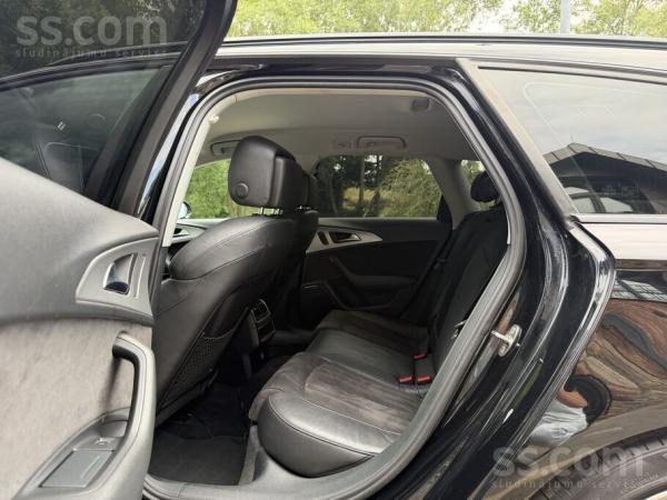 Black Audi A6 2012 in Rezekne, with an engine capacity of 3.00 L and mileage of 238 thousand km for 11990 €, photo 10 on AUTOMOTO.COM.LV