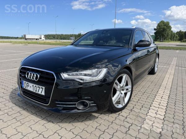 Black Audi A6 2012 in Riga, with an engine capacity of 3.00 L and mileage of 303 thousand km for 10800 €, photo 1 on AUTOMOTO.COM.LV