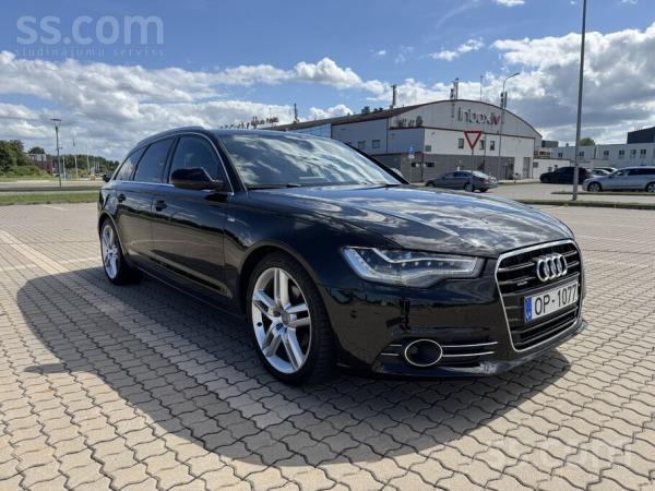Black Audi A6 2012 in Riga, with an engine capacity of 3.00 L and mileage of 303 thousand km for 10800 €, photo 3 on AUTOMOTO.COM.LV
