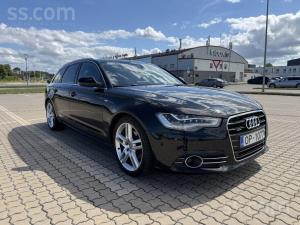 Black Audi A6 2012 in Riga, with an engine capacity of 3.00 L and mileage of 303 thousand km for 10800 €, photo 4 on AUTOMOTO.COM.LV
