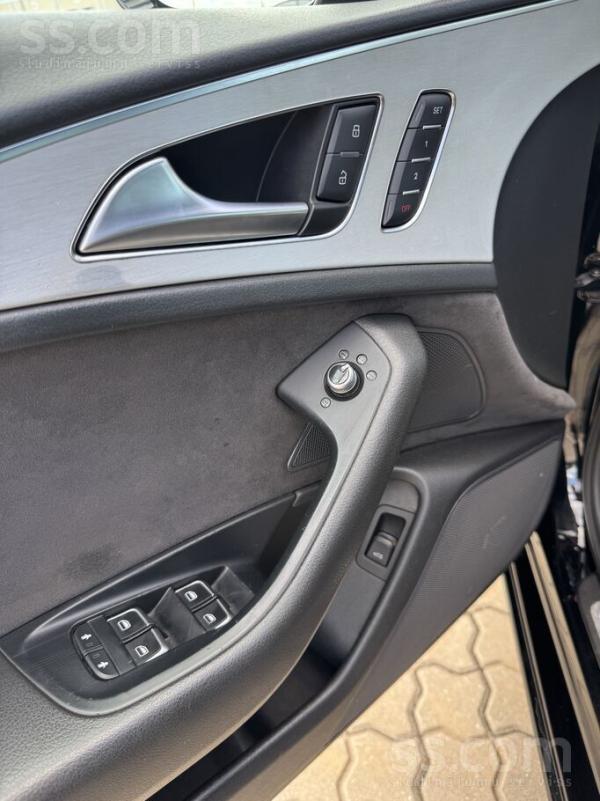 Black Audi A6 2012 in Riga, with an engine capacity of 3.00 L and mileage of 303 thousand km for 10800 €, photo 10 on AUTOMOTO.COM.LV