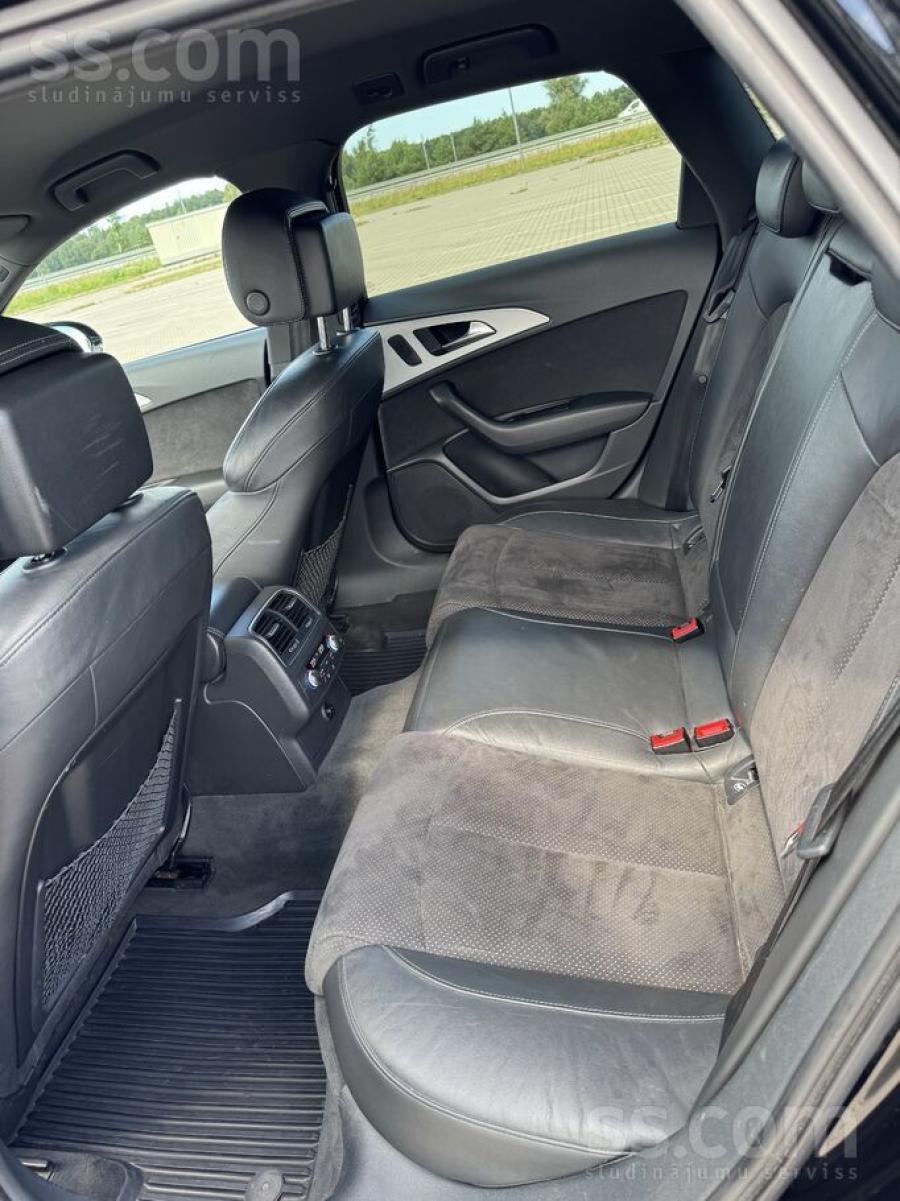 Black Audi A6 2012 in Riga, with an engine capacity of 3.00 L and mileage of 303 thousand km for 10800 €, photo 20 on AUTOMOTO.COM.LV