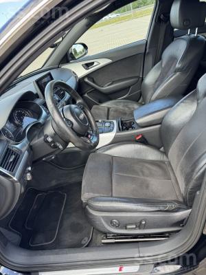 Black Audi A6 2012 in Riga, with an engine capacity of 3.00 L and mileage of 303 thousand km for 10800 €, photo 21 on AUTOMOTO.COM.LV