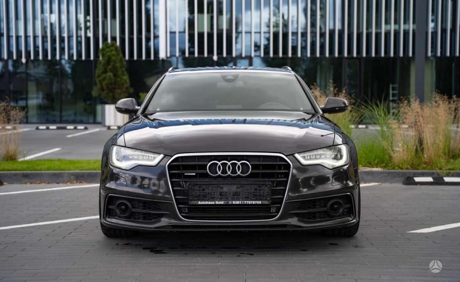 Black Audi A6 2012 in Vilnius, with an engine capacity of 2.97 L and mileage of 249 thousand km for 14800 €, photo 3 on AUTOMOTO.COM.LV