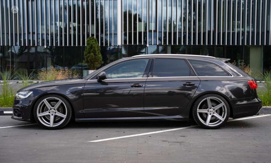 Black Audi A6 2012 in Vilnius, with an engine capacity of 2.97 L and mileage of 249 thousand km for 14800 €, photo 16 on AUTOMOTO.COM.LV