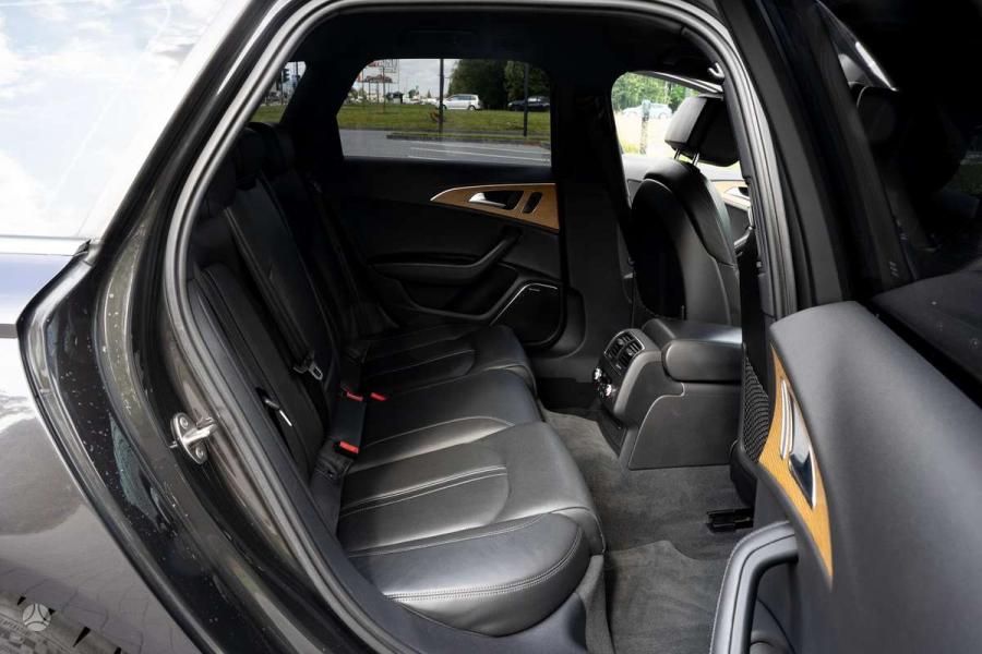 Black Audi A6 2012 in Vilnius, with an engine capacity of 2.97 L and mileage of 249 thousand km for 14800 €, photo 47 on AUTOMOTO.COM.LV
