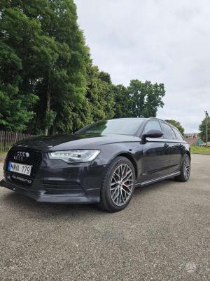 Melns Audi A6 2012 Lazdijai, ar dzinēja tilpumu 2.97 L un nobraukumu 400 tūkst. km par 9500 €, foto  vietnē AUTOMOTO.COM.LV