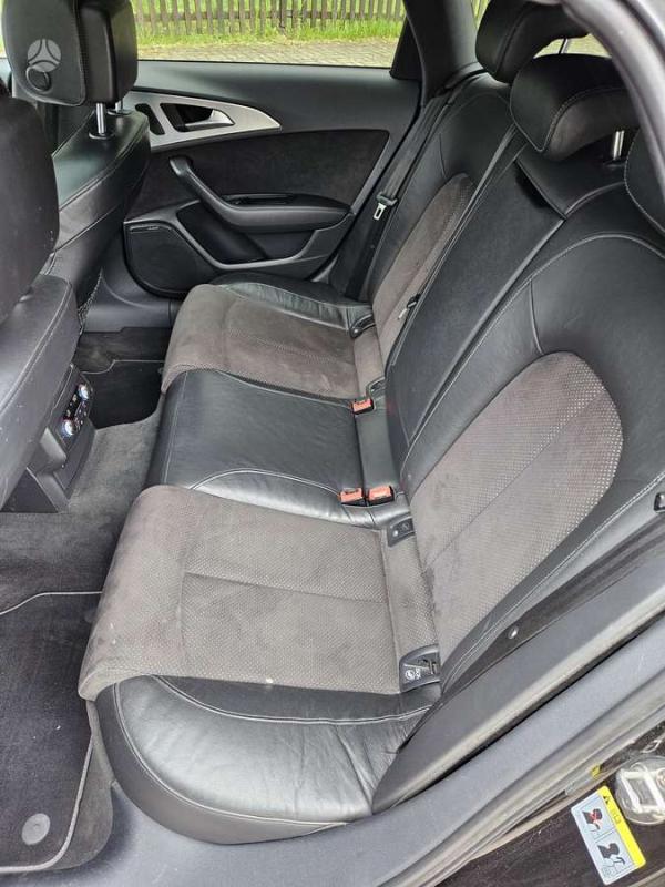 Black Audi A6 2012 in Lazdijai, with an engine capacity of 2.97 L and mileage of 400 thousand km for 9500 €, photo 4 on AUTOMOTO.COM.LV