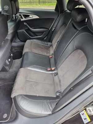 Black Audi A6 2012 in Lazdijai, with an engine capacity of 2.97 L and mileage of 400 thousand km for 9500 €, photo 5 on AUTOMOTO.COM.LV
