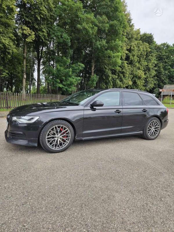 Black Audi A6 2012 in Lazdijai, with an engine capacity of 2.97 L and mileage of 400 thousand km for 9500 €, photo 6 on AUTOMOTO.COM.LV