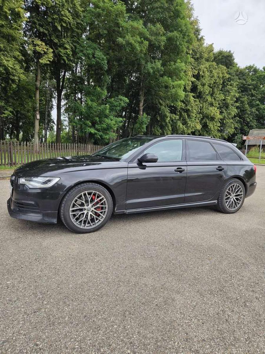 Black Audi A6 2012 in Lazdijai, with an engine capacity of 2.97 L and mileage of 400 thousand km for 9500 €, photo 7 on AUTOMOTO.COM.LV