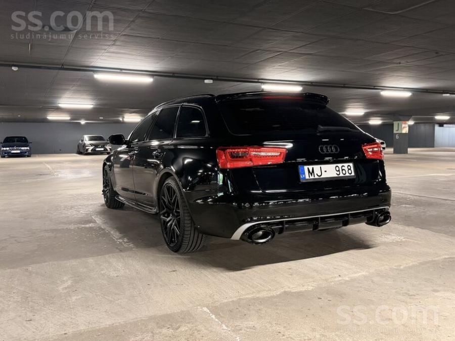 Black Audi A6 2012 in Riga, with an engine capacity of 3.00 L and mileage of 270 thousand km for 14900 €, photo 4 on AUTOMOTO.COM.LV