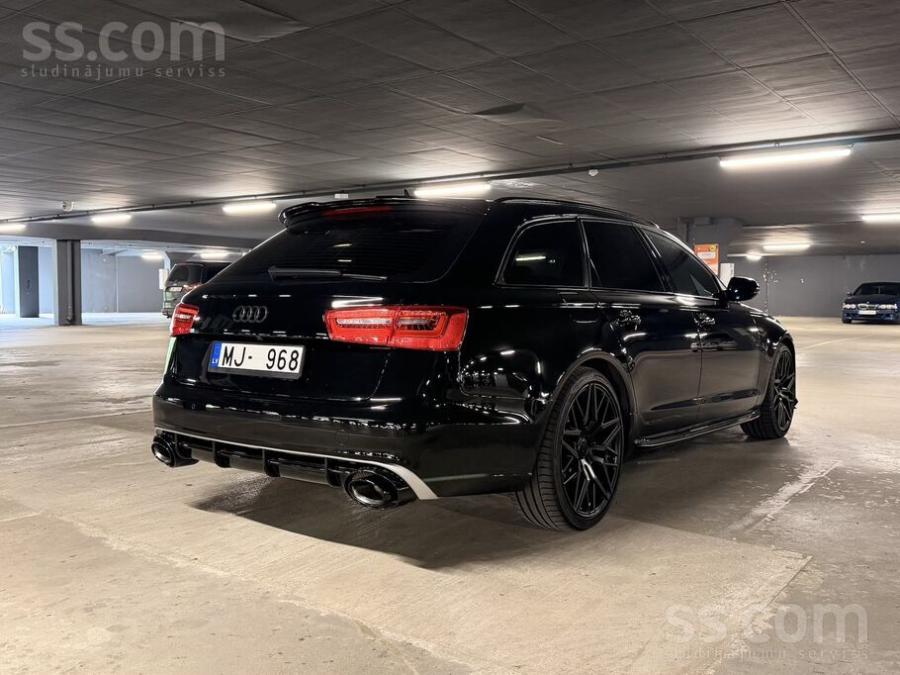 Black Audi A6 2012 in Riga, with an engine capacity of 3.00 L and mileage of 270 thousand km for 14900 €, photo 6 on AUTOMOTO.COM.LV