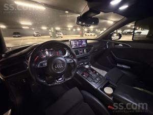 Black Audi A6 2012 in Riga, with an engine capacity of 3.00 L and mileage of 270 thousand km for 14900 €, photo 12 on AUTOMOTO.COM.LV
