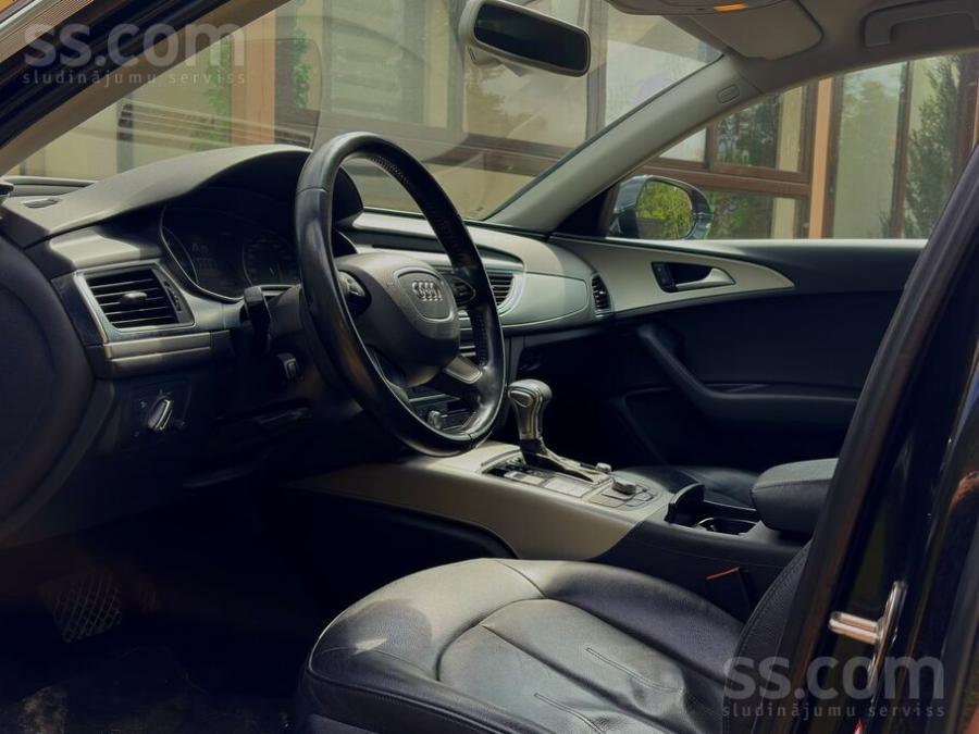 Black Audi A6 2012 in Riga, with an engine capacity of 2.00 L and mileage of 233 thousand km for 9600 €, photo 8 on AUTOMOTO.COM.LV