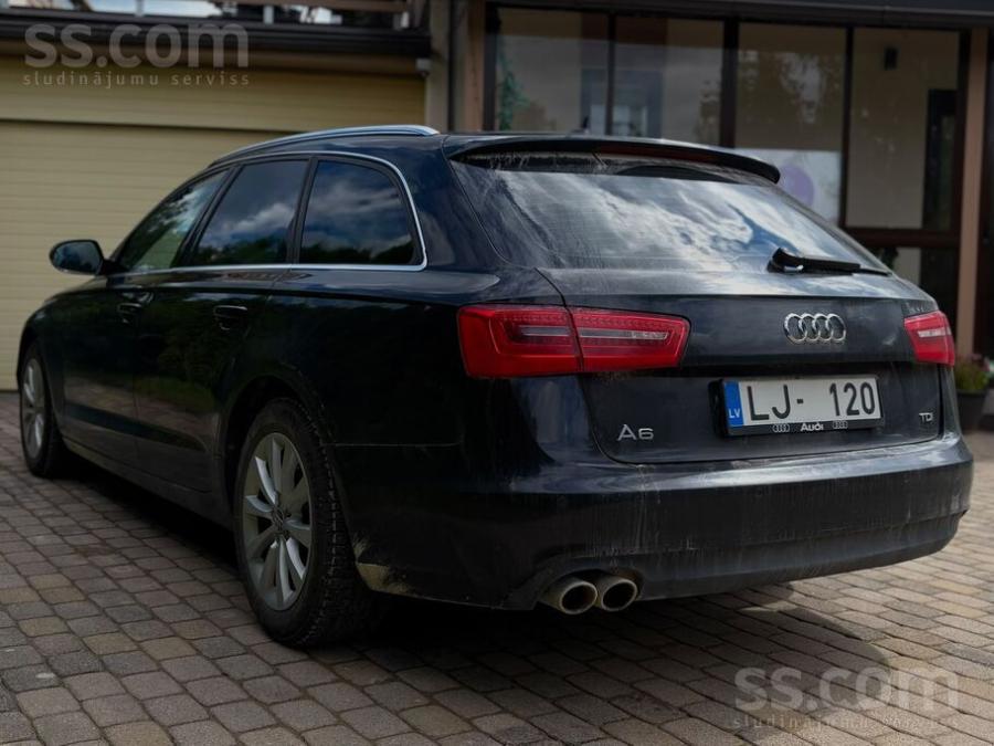 Black Audi A6 2012 in Riga, with an engine capacity of 2.00 L and mileage of 233 thousand km for 9600 €, photo 10 on AUTOMOTO.COM.LV
