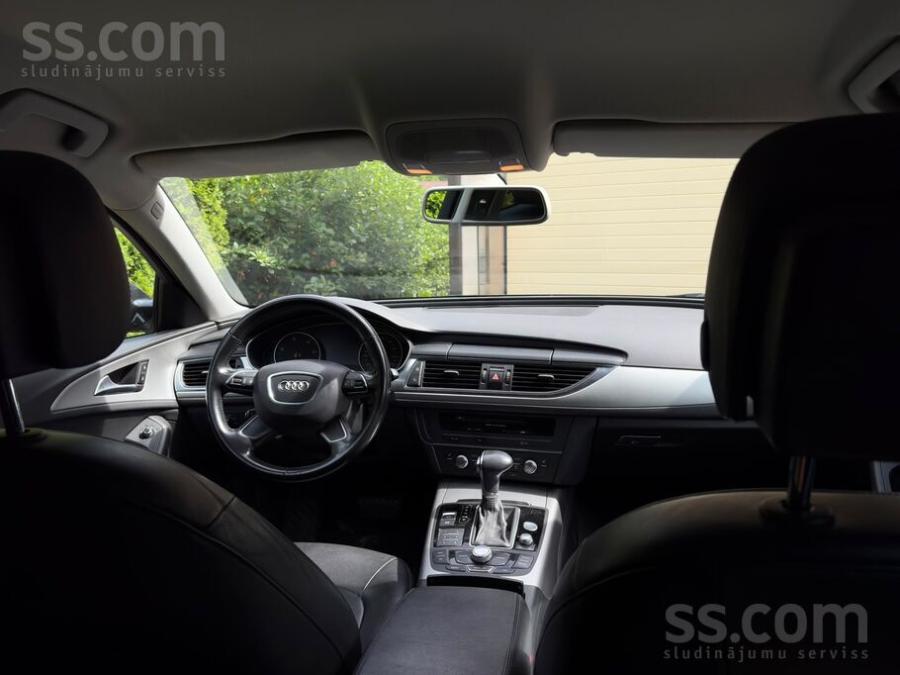 Black Audi A6 2012 in Riga, with an engine capacity of 2.00 L and mileage of 233 thousand km for 9600 €, photo 14 on AUTOMOTO.COM.LV