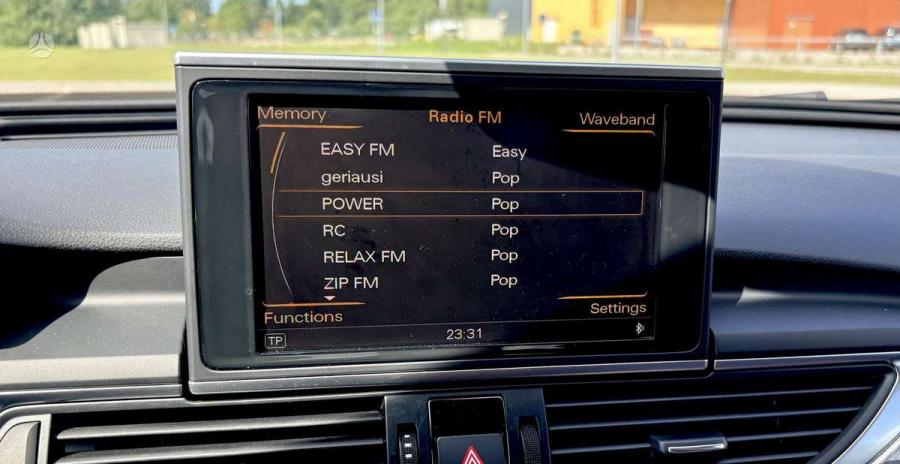 Black Audi A6 2012 in Klaipeda, with an engine capacity of 2.97 L and mileage of 195 thousand km for 9700 €, photo 24 on AUTOMOTO.COM.LV