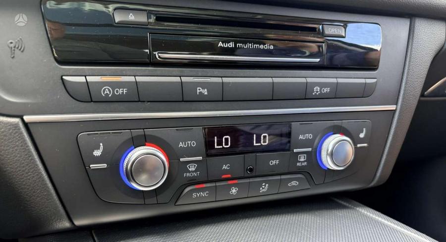 Black Audi A6 2012 in Klaipeda, with an engine capacity of 2.97 L and mileage of 195 thousand km for 9700 €, photo 26 on AUTOMOTO.COM.LV