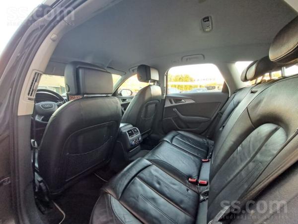 Black Audi A6 2012 in Riga, with an engine capacity of 3.00 L and mileage of 0 thousand km for 8500 €, photo 8 on AUTOMOTO.COM.LV