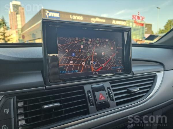 Black Audi A6 2012 in Riga, with an engine capacity of 3.00 L and mileage of 0 thousand km for 8500 €, photo 9 on AUTOMOTO.COM.LV