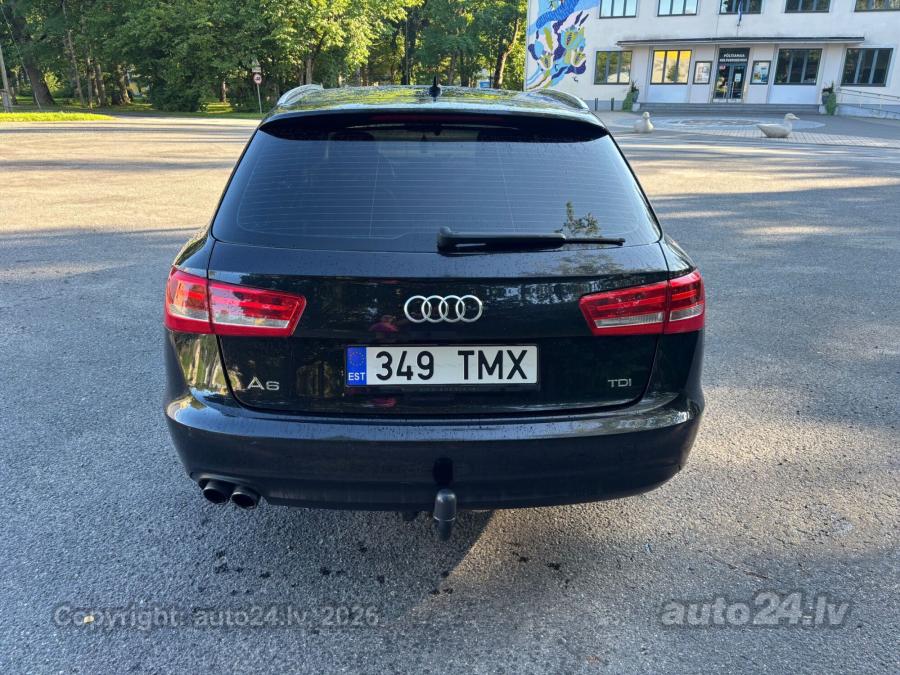 Black Audi A6 2012 in Tallinn, with an engine capacity of 2.00 L and mileage of 345 thousand km for 6400 €, photo 7 on AUTOMOTO.COM.LV