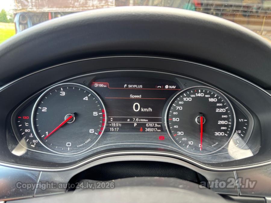 Black Audi A6 2012 in Tallinn, with an engine capacity of 2.00 L and mileage of 345 thousand km for 6400 €, photo 9 on AUTOMOTO.COM.LV
