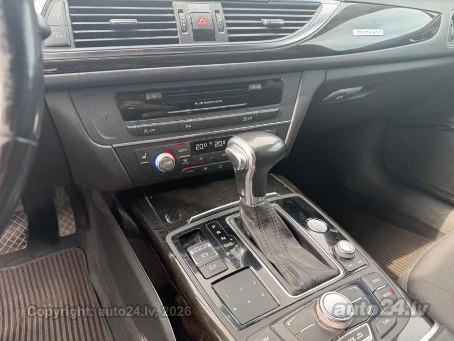 Black Audi A6 2012 in Tallinn, with an engine capacity of 3.00 L and mileage of 465 thousand km for 8000 €, photo 7 on AUTOMOTO.COM.LV