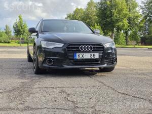 Black Audi A6 2012 in Cesis, with an engine capacity of 3.00 L and mileage of 389 thousand km for 12300 €, photo 5 on AUTOMOTO.COM.LV