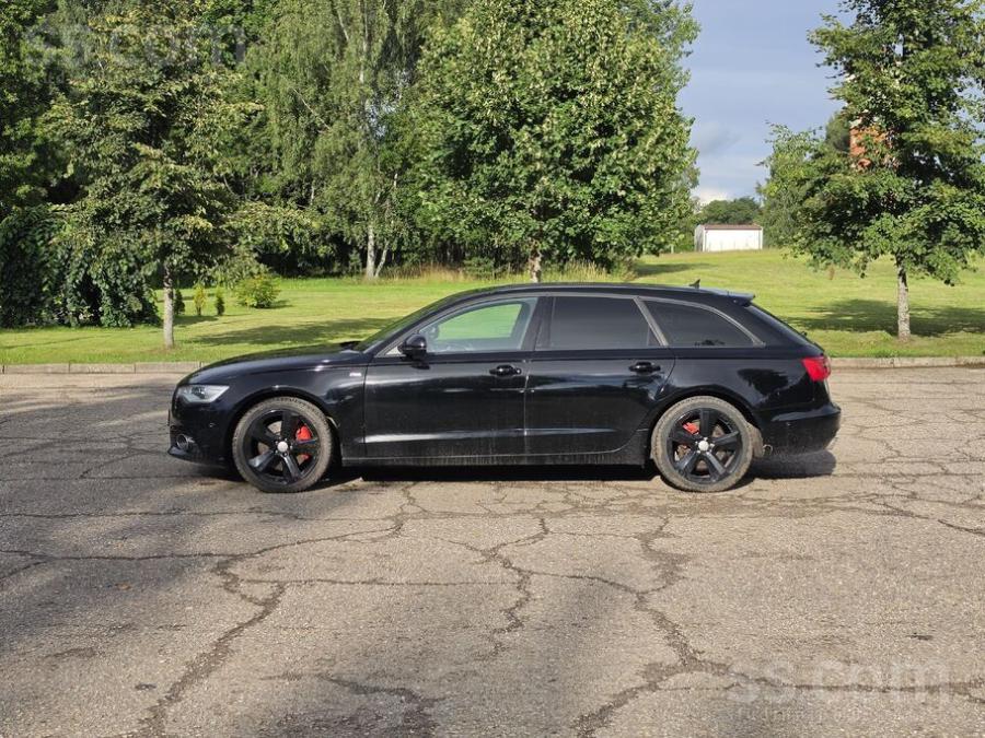 Black Audi A6 2012 in Cesis, with an engine capacity of 3.00 L and mileage of 389 thousand km for 12300 €, photo 7 on AUTOMOTO.COM.LV