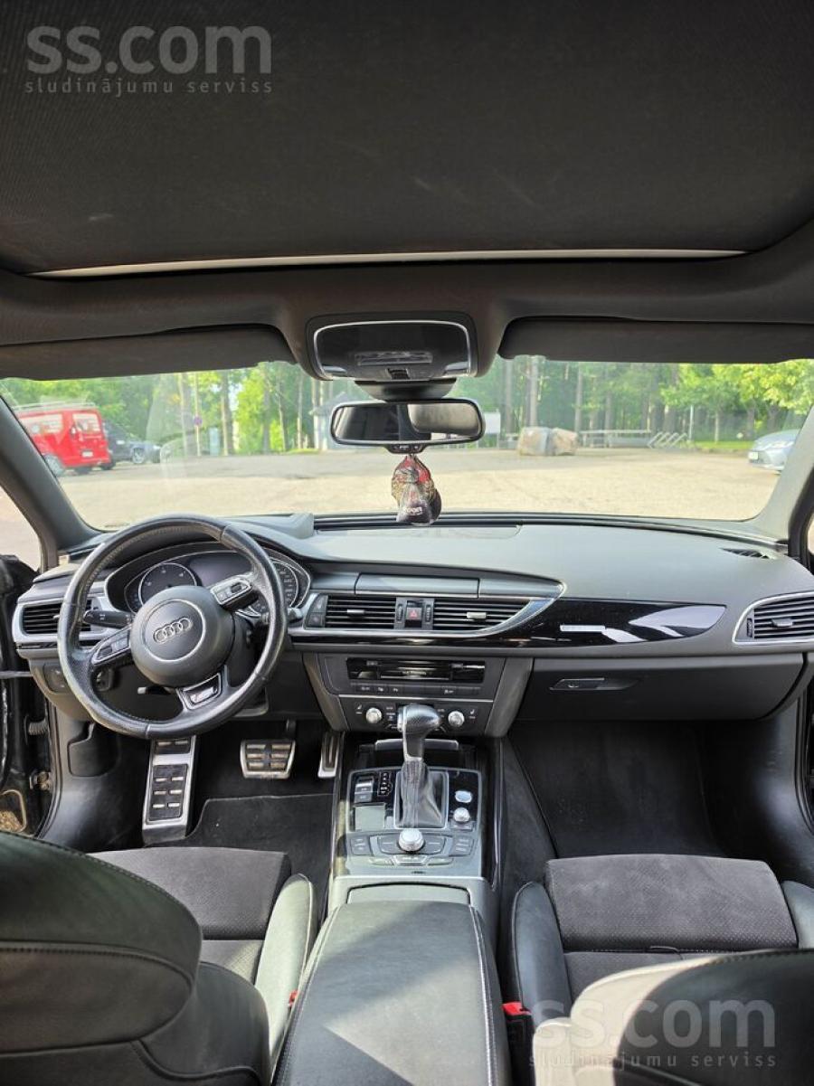 Black Audi A6 2012 in Cesis, with an engine capacity of 3.00 L and mileage of 389 thousand km for 12300 €, photo 9 on AUTOMOTO.COM.LV