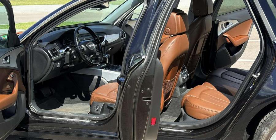 Black Audi A6 2012 in Klaipeda, with an engine capacity of 2.97 L and mileage of 195 thousand km for 9700 €, photo 12 on AUTOMOTO.COM.LV