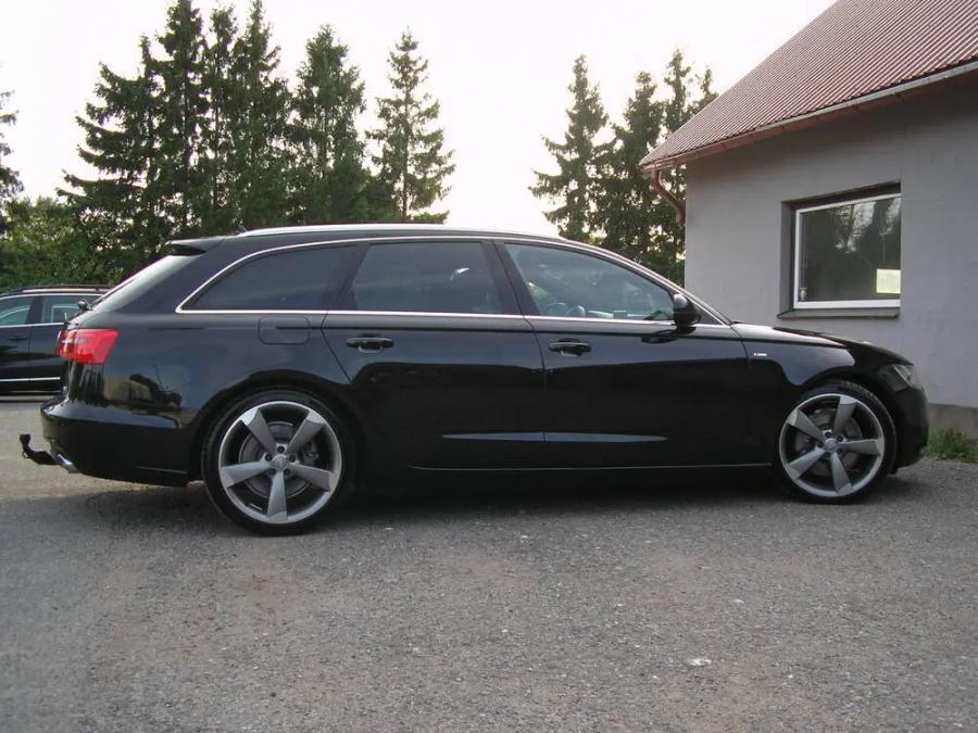 Black Audi A6 2012 in Sigulda, with an engine capacity of 3.00 L and mileage of 247 thousand km for 14950 €, photo 4 on AUTOMOTO.COM.LV