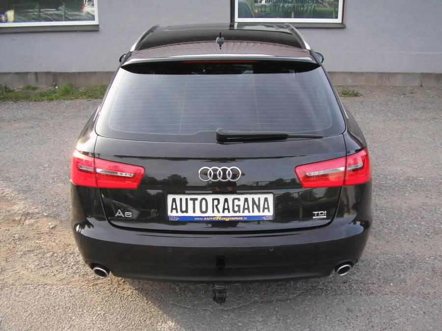 Black Audi A6 2012 in Sigulda, with an engine capacity of 3.00 L and mileage of 247 thousand km for 14950 €, photo 7 on AUTOMOTO.COM.LV