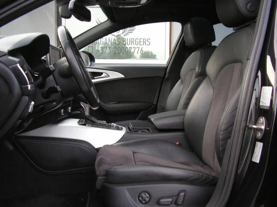 Black Audi A6 2012 in Sigulda, with an engine capacity of 3.00 L and mileage of 247 thousand km for 14950 €, photo 22 on AUTOMOTO.COM.LV