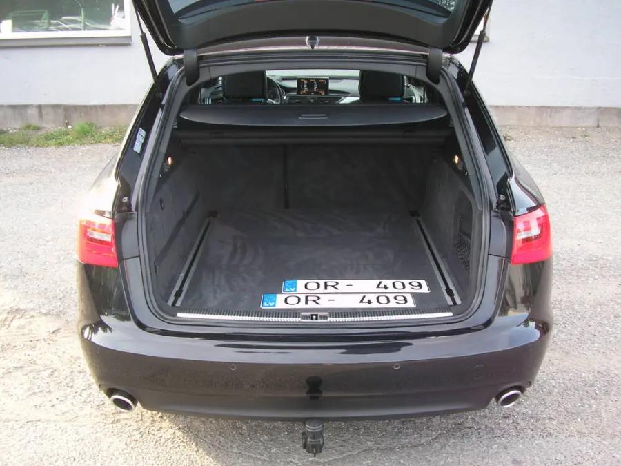 Black Audi A6 2012 in Sigulda, with an engine capacity of 3.00 L and mileage of 247 thousand km for 14950 €, photo 26 on AUTOMOTO.COM.LV
