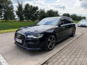 Melns Audi A6 2012 Rīga, ar dzinēja tilpumu 3.00 L un nobraukumu 349 tūkst. km par 12500 €, foto  vietnē AUTOMOTO.COM.LV