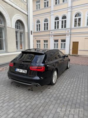 Black Audi A6 2012 in Kuldiga, with an engine capacity of 3.00 L and mileage of 304 thousand km for 10450 €, photo 5 on AUTOMOTO.COM.LV