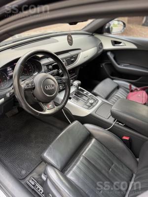 Black Audi A6 2012 in Kuldiga, with an engine capacity of 3.00 L and mileage of 304 thousand km for 10450 €, photo 8 on AUTOMOTO.COM.LV
