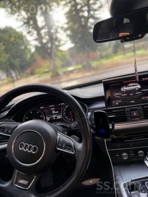 Black Audi A6 2012 in Kuldiga, with an engine capacity of 3.00 L and mileage of 304 thousand km for 10450 €, photo 9 on AUTOMOTO.COM.LV